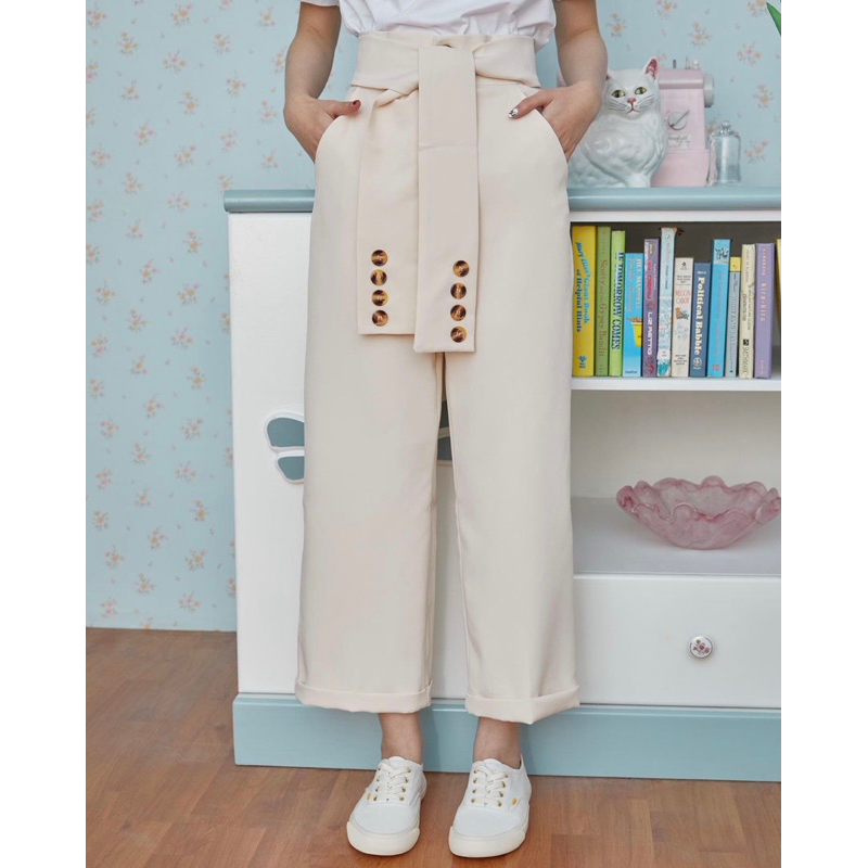 Copper Bkk รุ่น Chloe Pants กางเกงขายาว ใส่ไปทำงาน หรือใส่ไปเที่ยว