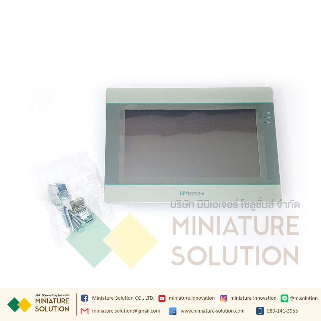 Wecon PI3070ig HMI จอ HMI IOT หน้าจอแสดงผล ขนาด 7 นิ้ว SUPPORT IIoT Vnet PI3070ig | Shopee Thailand