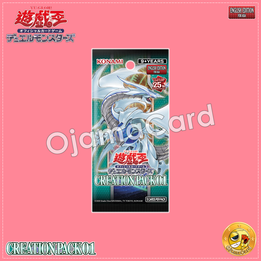Yu-Gi-Oh! OCG English Edition for Asia — Creation Pack 01 [CR01-AE]「1 Pack」 | Shopee Thailand