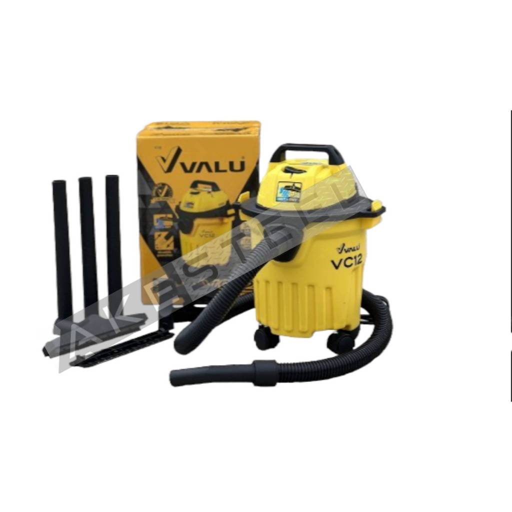 (ถูกสุดโปร 10 ตัว) VALU VC12 เครื่องดูดฝุ่น 12 ลิตร 1200 วัตต์ (3in1) ดูดแห้ง ดูดเปียก เป่าลมได้ ...