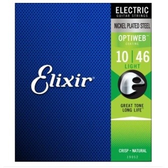 Elixir สายกีตาร์ไฟฟ้า 19002/19052 พร้อมการเคลือบ Optiweb | Shopee Thailand