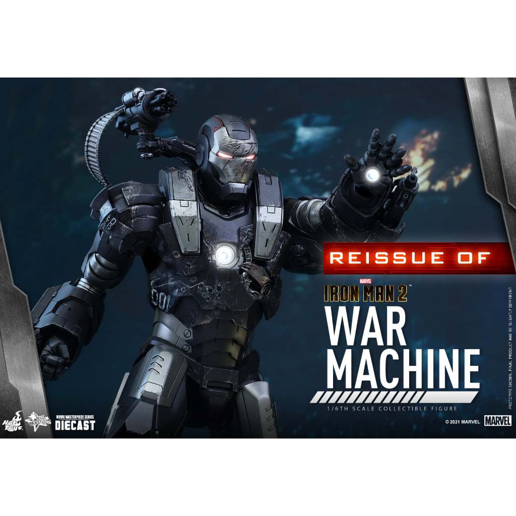 ( พร้อมส่ง ) HOT TOYS - WAR MACHINE MK1 ( REISSUE ) - MMS331D13B - IRON ...