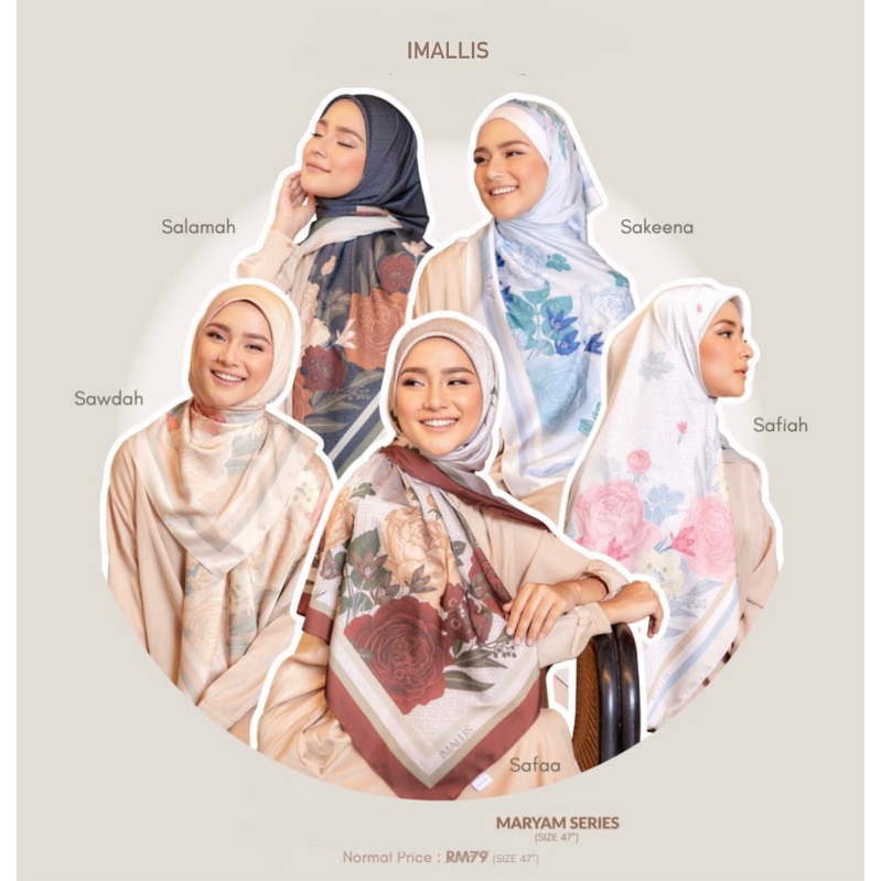 ผ้าคลุม IMALLIS รุ่น SATIN Silk ฟรีกระเป๋าแบรนด์ | Shopee Thailand