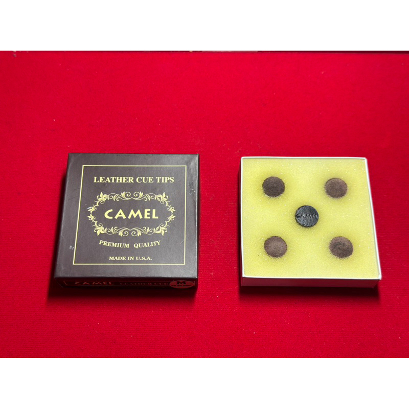 หัวคิวสนุกเกอร์คาเมล ขนาด 11มม. ความแข็ง M Camel Snooker Cue Tip 11 mm ...