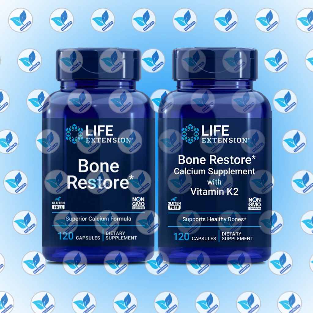 Life Extension Bone Restore / 120 Capsules | Shopee Thailand