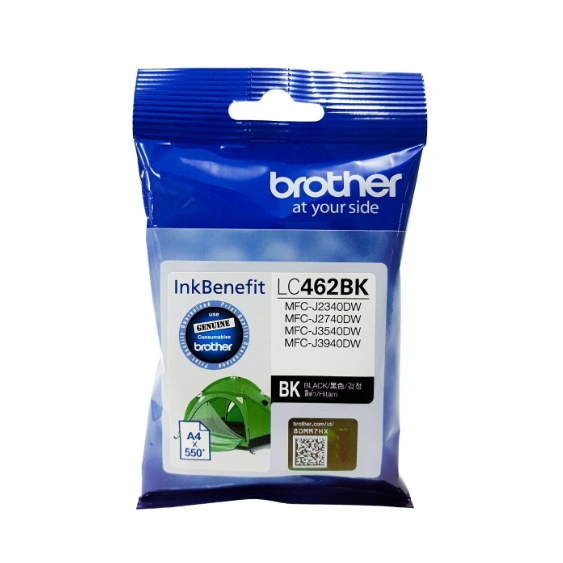 Brother LC462 BK หมึกแท้ สำหรับเครื่องพิมพ์ Brother MFC-J2340DW ...