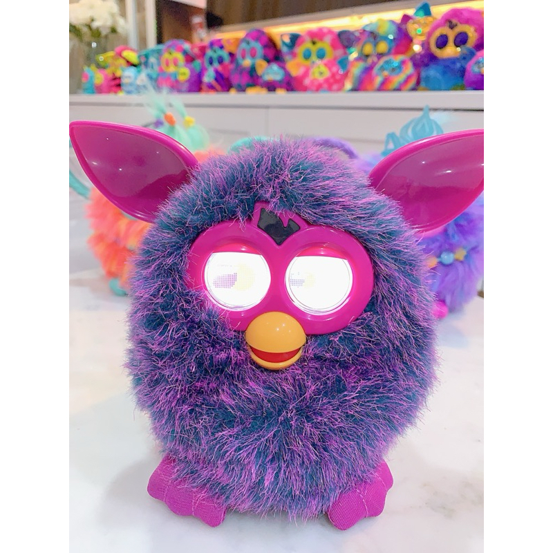 Furby Purple Voodoo เฟอร์บี้วูดูสีม่วง หายาก** ตำหนิ รางถ่านไม่สวย ...