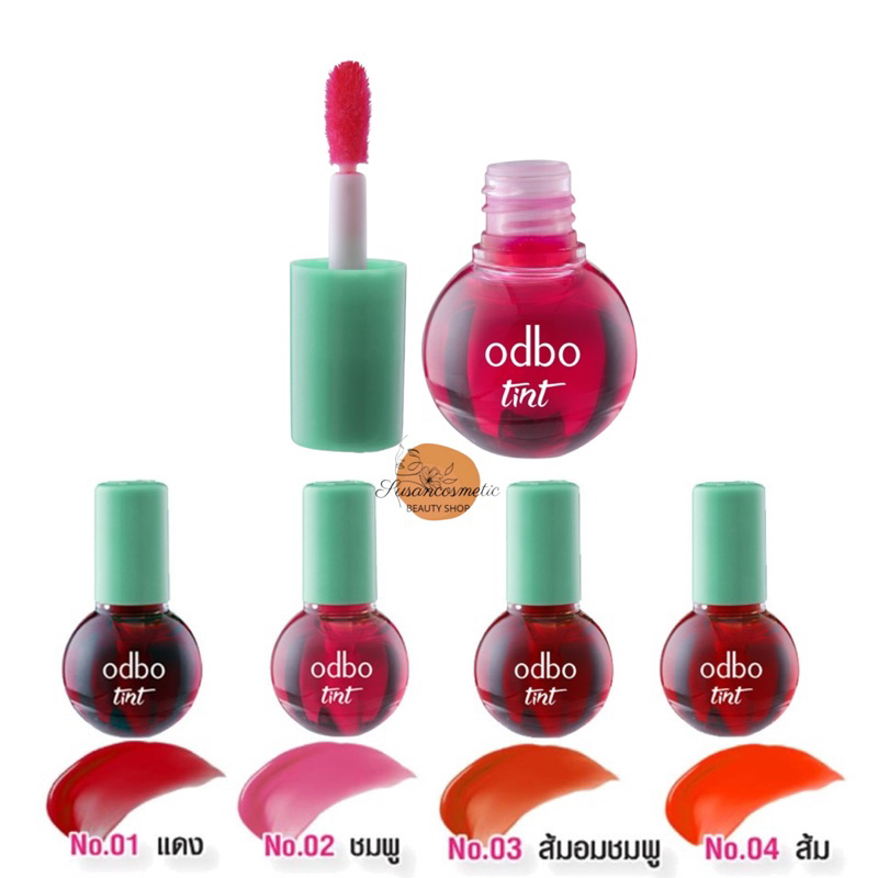 ผลิตภัณฑ์ตกแต่งริมฝีปาก ลิปสี โอดีบีโอ ทินท์ 2 มล.odbo Tint 2 ml. #OD518 | Shopee Thailand