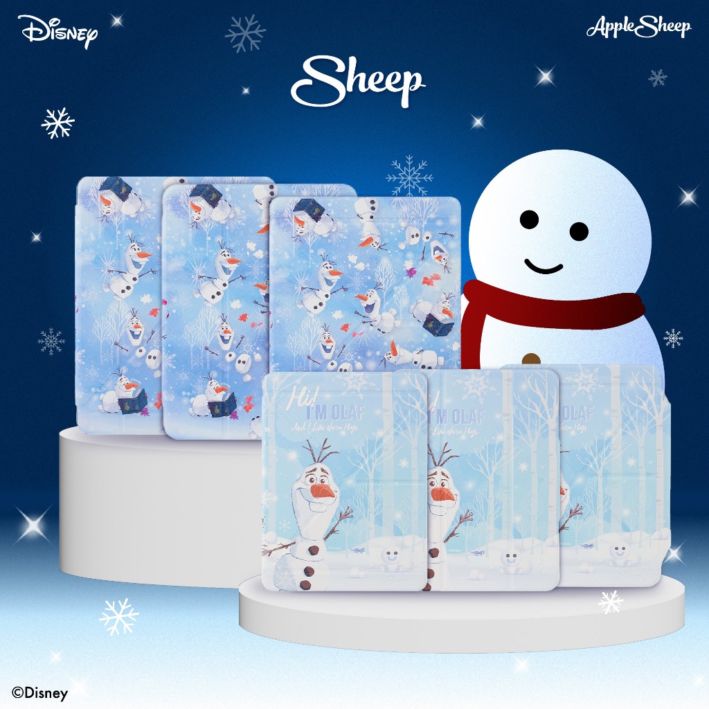 [Disney Olaf Collection] เคสสำหรับไอแพดลาย Olaf รวมรุ่น People ...