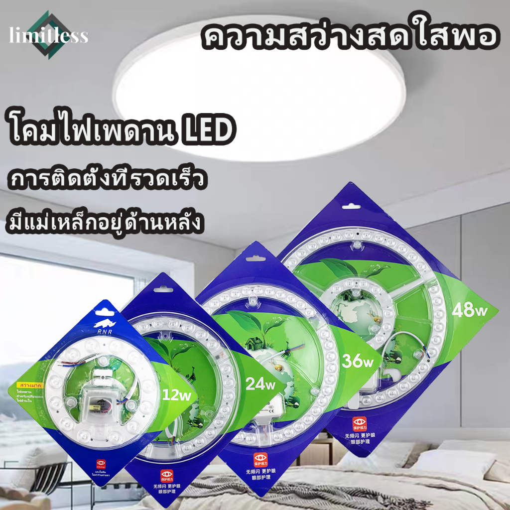 แผงไฟเพดานled 18w/24w/36w/48w/72wแผงไฟแม่เหล็ก แผงไฟ led โคมเพดานled แผงไฟแม่เหล็ก แผ่นชิป ...
