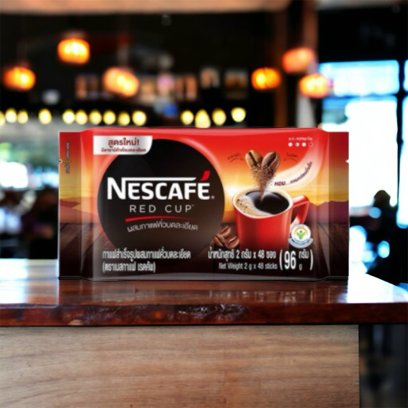 NESCAFE Red Cup Stick 2g เนสกาแฟ เรดคัพ สติ๊ก 2กรัม x 48ซอง | Shopee ...