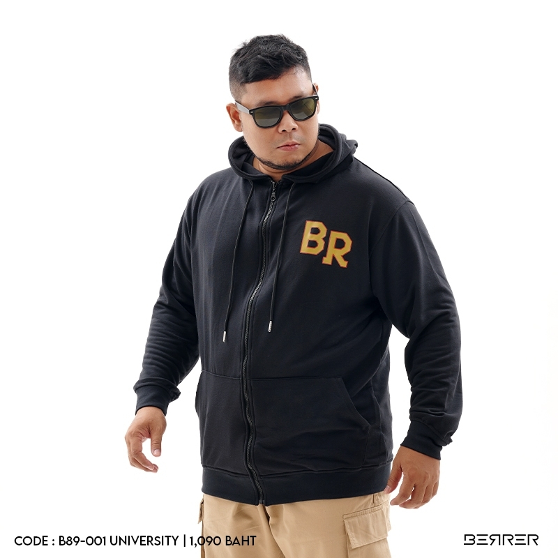 เสื้อแจ็คเก็ตมีฮู้ด ไซซ์ใหญ่ [BERRER OFFICIAL STORE] | Shopee Thailand