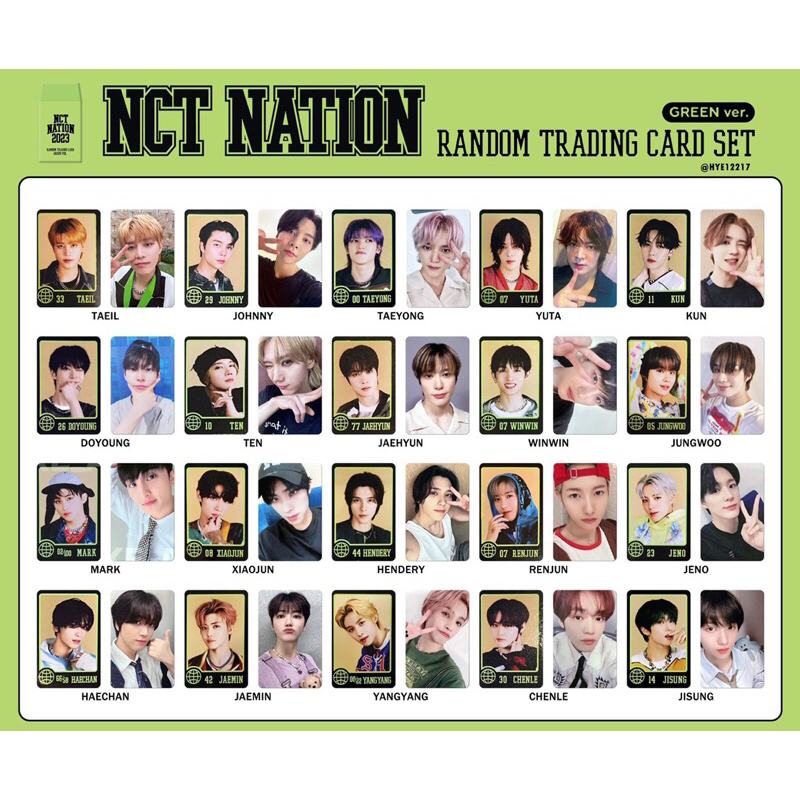 Trading nct nation green | Shopee Thailand