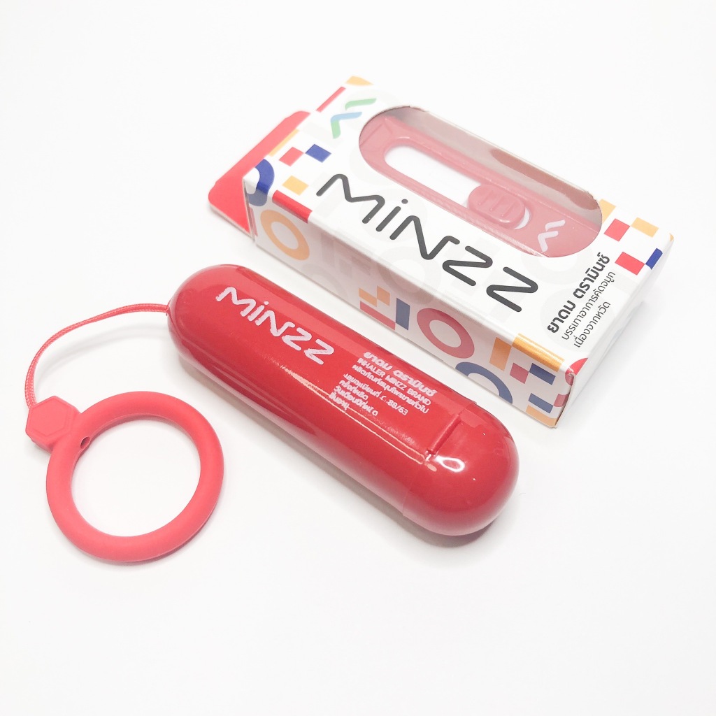 ยาดม MINZZ มินซ์ แถมห่วงหรือสายคล้อง | Shopee Thailand