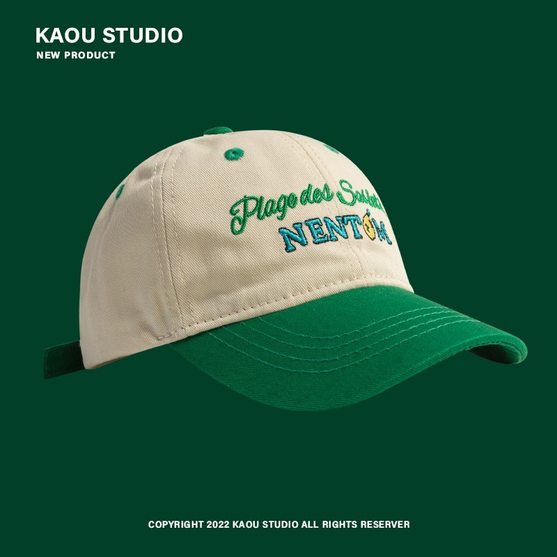 หมวกแก๊ปเบสบอลปัก Nentom ทูโทน มี 5 สี | Shopee Thailand