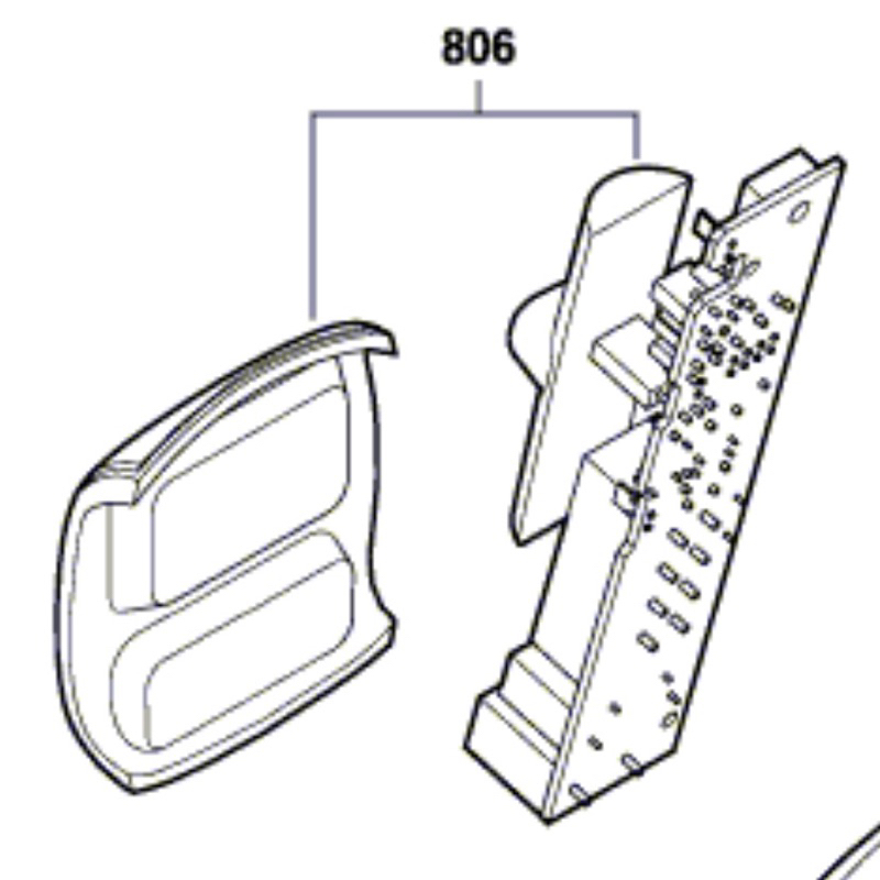 BOSCH บ๊อช อะไหล่ 1 607 000 D0D แผ่นวงจรพิมพ์ GHG 20-63 | Shopee Thailand