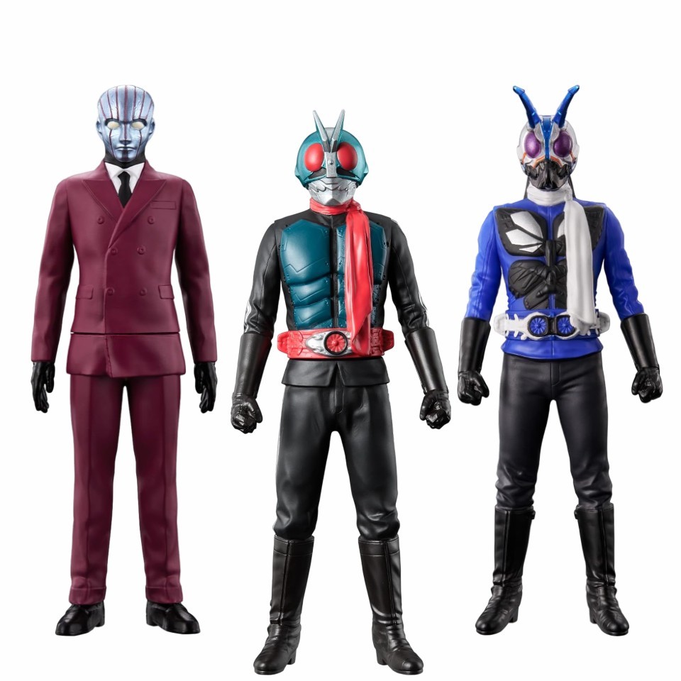 ฟิกเกอร์ Pvc การ์ตูนญี่ปุ่น Bandai Movie Monster Series Kamen Rider No ...