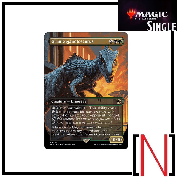 [MTG][Single][REX] Grim Giganotosaurus ระดับ Rare [ภาษาอังกฤษ] | Shopee ...