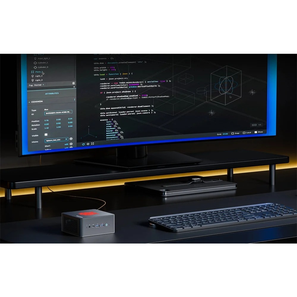 คอมพิวเตอร์แบบ mini-PC Minisforum UM780 XTX UM790 XTX Zen 4 Phoenix ...