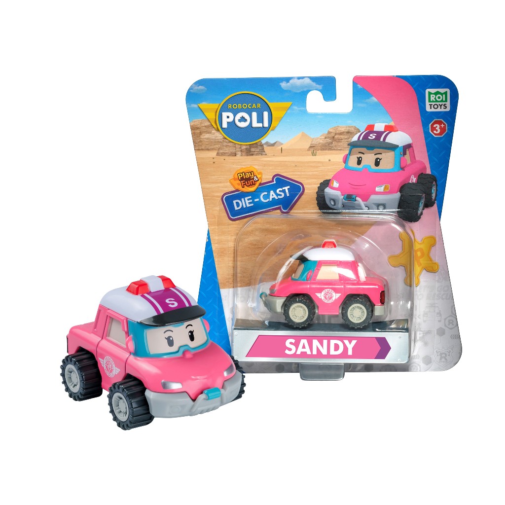 ROBOCAR POLI SANDY DIE-CAST ของเล่นรถโมเดลเหล็กโรโบคาร์ โรโบคาร์โพลี แ ...