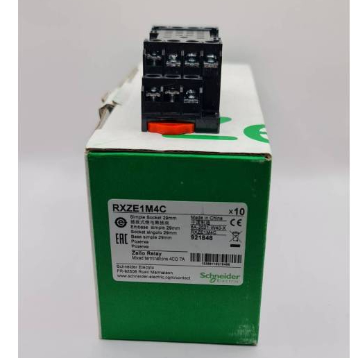 Schneider Electric Zelio Relay RXZE1M4C Socket RXZ, Mixed Contact ของแท้****ใช้กับ OMRON MY2 ได้ ...