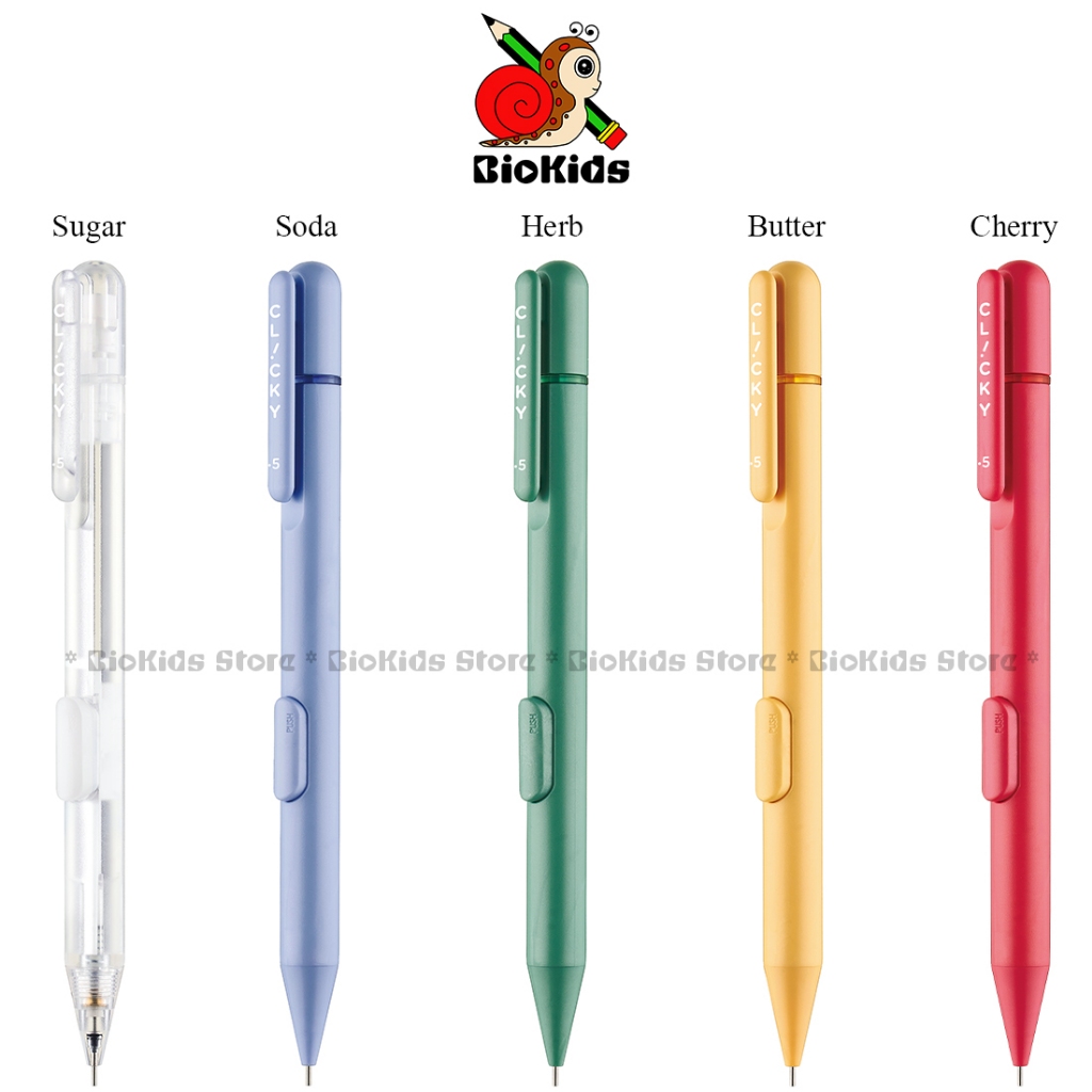 Monami Clicky Pencil 0.5 mm. I ดินสอกดข้างขนาด 0.5 มม. | Shopee Thailand