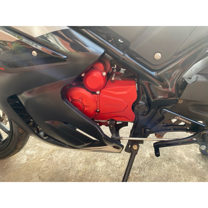 ฝาครอบสเตอร์ GR200R สีชา | Shopee Thailand
