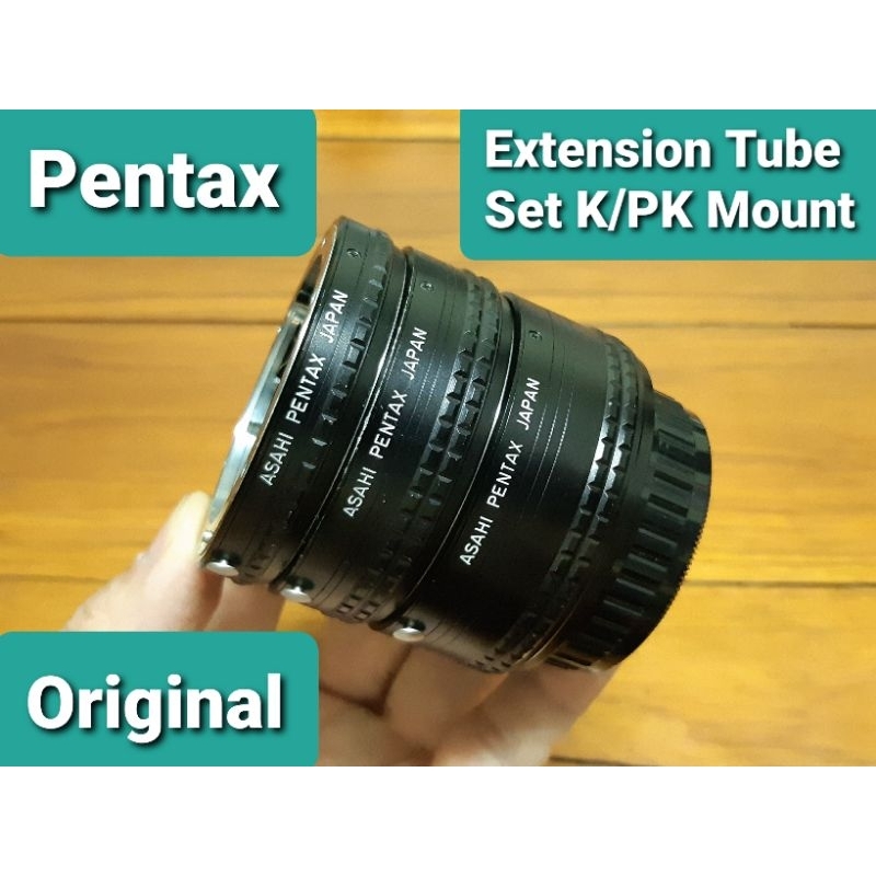 Original Pentax Extension Tube K/PK Mount Set อุปกรณ์เพนแท็กซ์ของแท้ ...