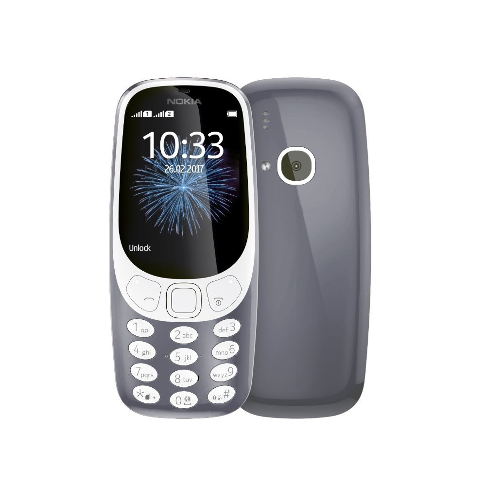 โทรศัพท์มือถือ NOKIA 3310 3G 4G เครื่องใหม่ เเป้นภาษาไทย ปุ่มกดใหญ่ เห็นชัด สุดคลาสสิค ใช้งาน ...