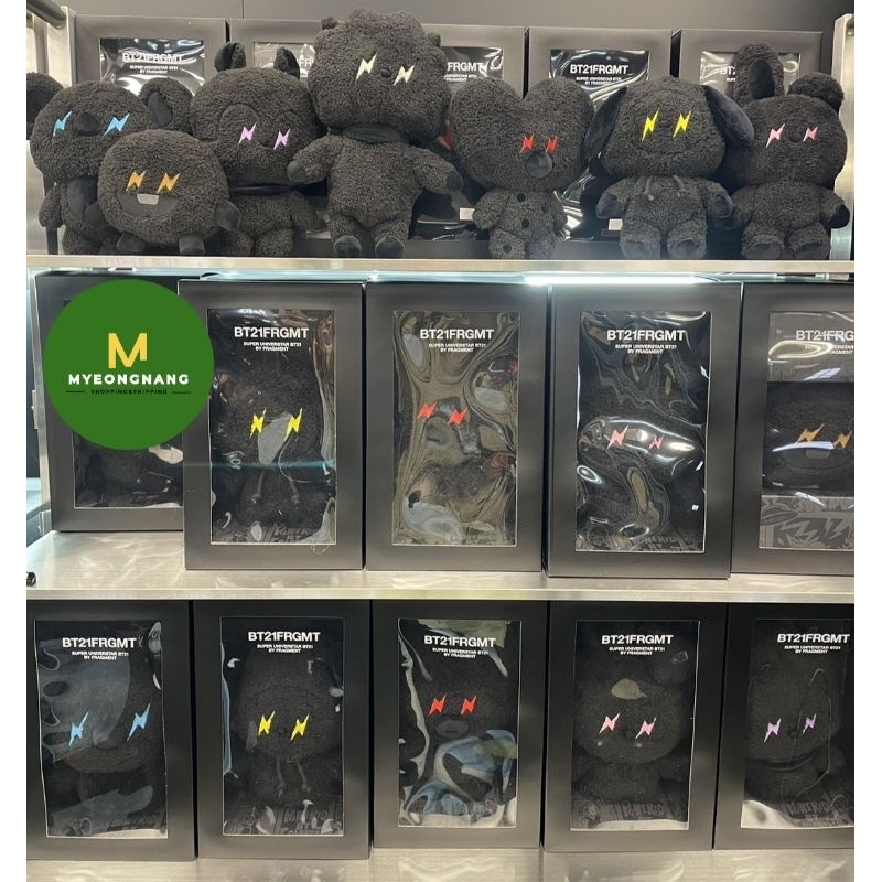 พรี BT21 X FRAGMENT ตุ๊กตา/พวงกุญแจ สายฟ้า | Shopee Thailand