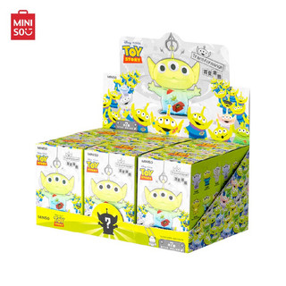 กล่องสุ่ม Miniso x Disney Pixar Toy Story Aliens Green man Transforming ...