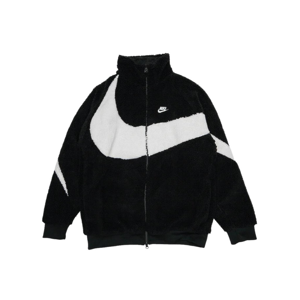 Nike Big Swoosh Reversible Boa Jacket พร้อมส่ง แท้ 100% | Shopee Thailand