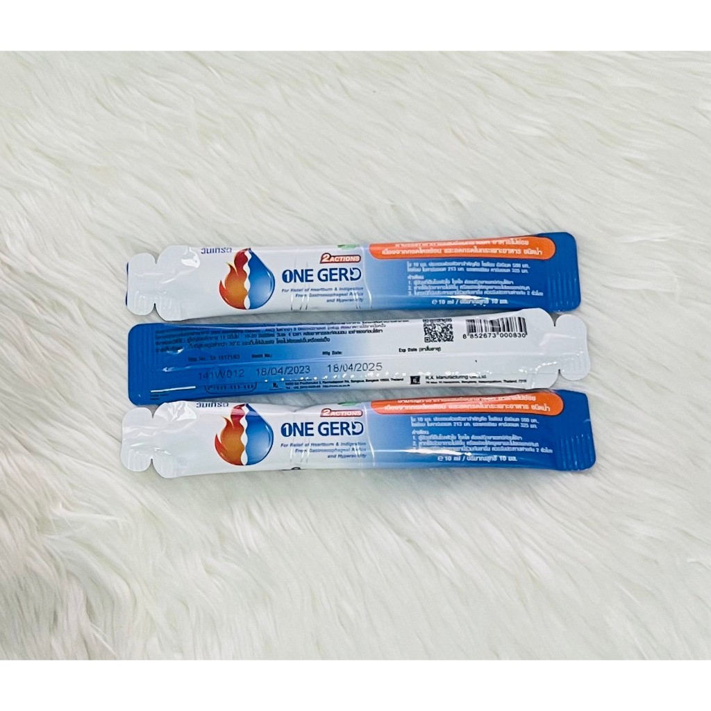 ยกกล่อง!! ONE GERD Cool Mint 10 ml. วัน เกิร์ด บรรเทา อาการแสบร้อน กลาง ...