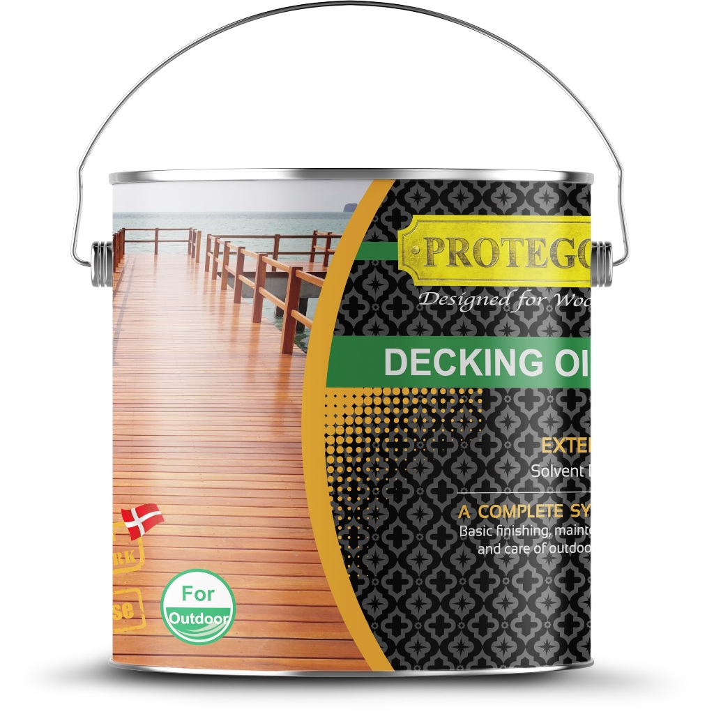 Protego Decking Oil // Gloss, Matt สูตรน้ำมัน สำหรับงานไม้ภายนอก เป็น ...