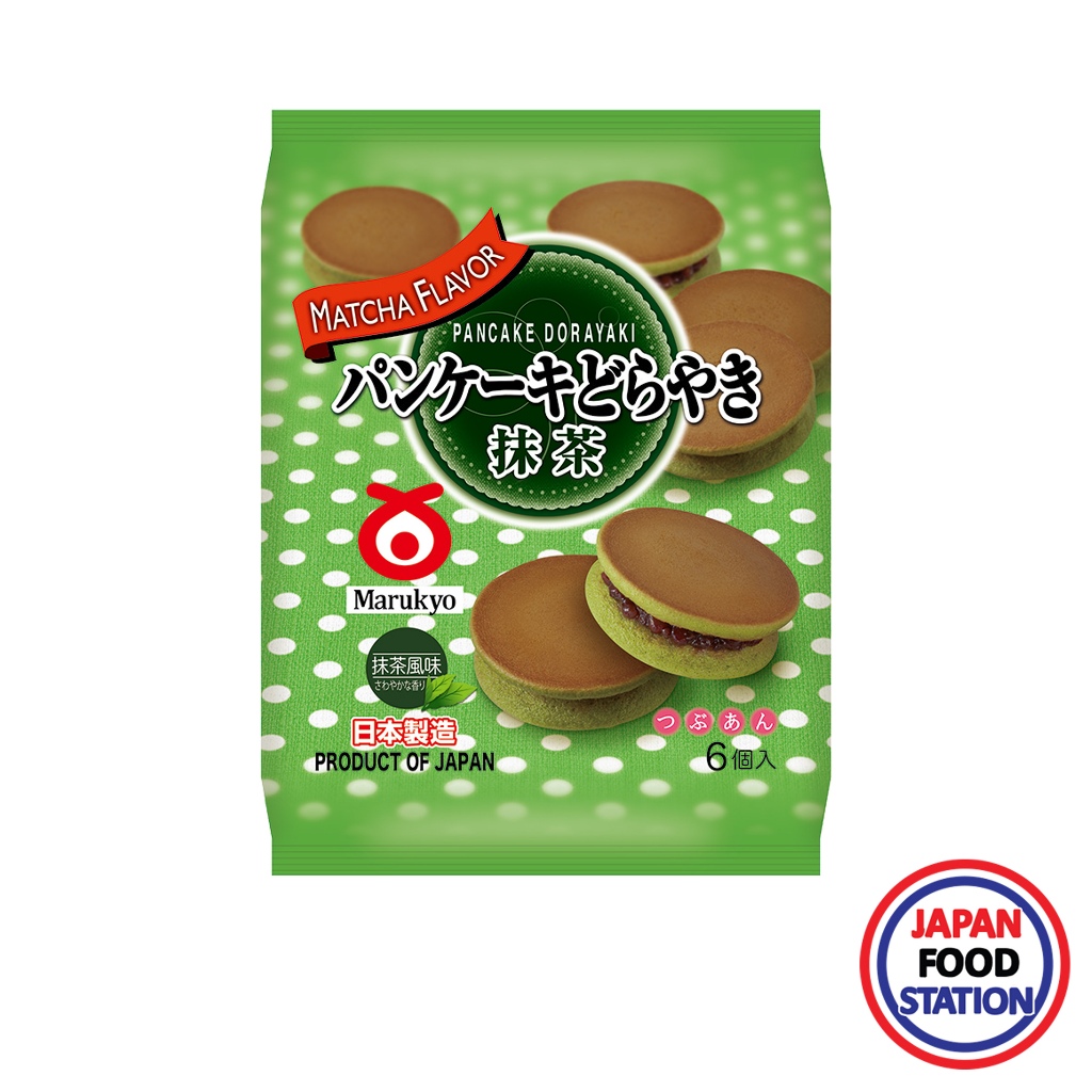 MARUKYO SEIKA PANCAKE DORAYAKI AZUKI 310G (15180) ขนมโดรายากิรสชาเขียว ...
