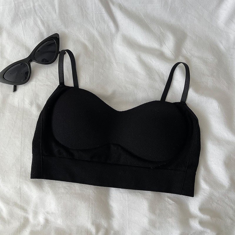 SB-122 [24SHOP]ครอปบรา ทรูโทน สุดเก๋ บราแฟชั่น ครอปบราแฟชั่น | Shopee Thailand