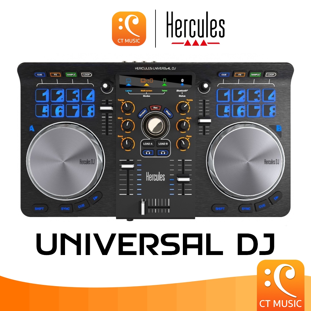 Hercules DJ Controllers Universal DJ ดีเจ คอนโทรลเลอร์ | Shopee Thailand