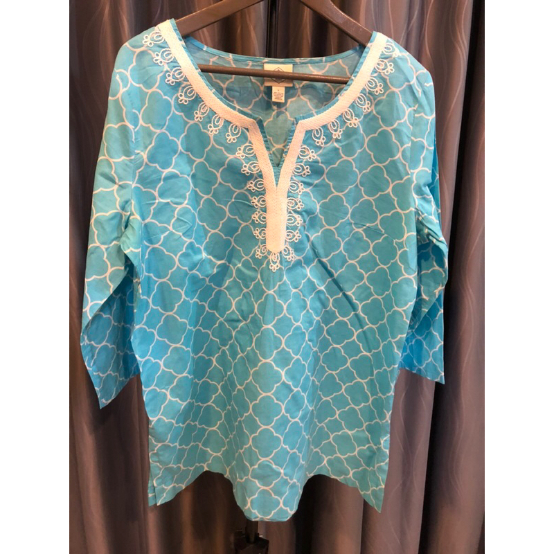 Z67. เสื้อผ้าคอตตอน 100% สีฟ้าผ้าใหม่สะอาด | Shopee Thailand