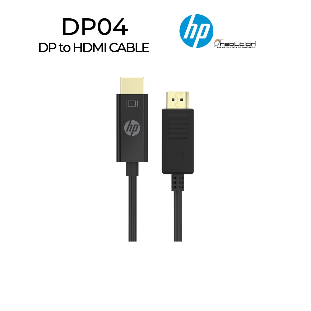 HP DP TO HDMI CABLE DHC-DP04 ของแท้ 100% รับประกัน 2 ปี | Shopee Thailand