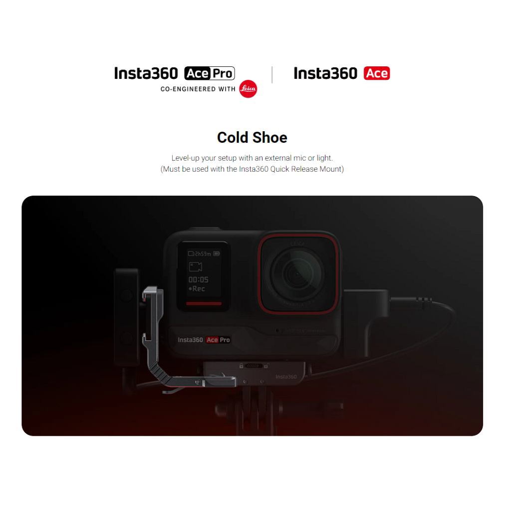Insta360 Ace Pro Cold Shoe | Shopee Thailand