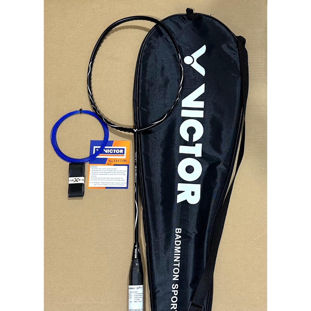 ไม้แบดมินตัน VICTOR : Auraspeed 2800/ 3200 (4UG5) **ราคาเบาๆ** (แถมเอ็น VS100 +กริป+ซอง+ใบรับ ...