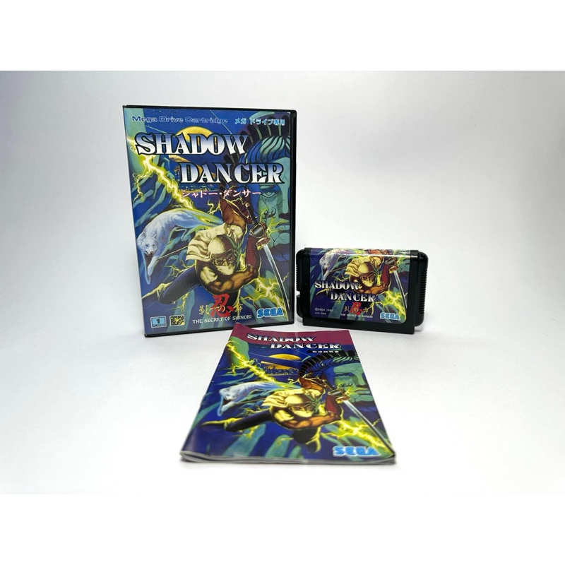 ตลับแท้ Mega Drive (japan)(MD) Shadow Dancer: The Secret of Shinobi ...