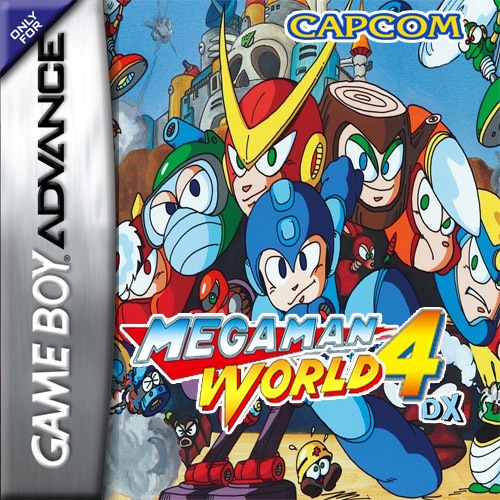 ตลับ GBA Megaman World 4 DX ตลับผลิตใหม่ เป็นเกมส์ที่ แฟนๆทำขึ้น ...