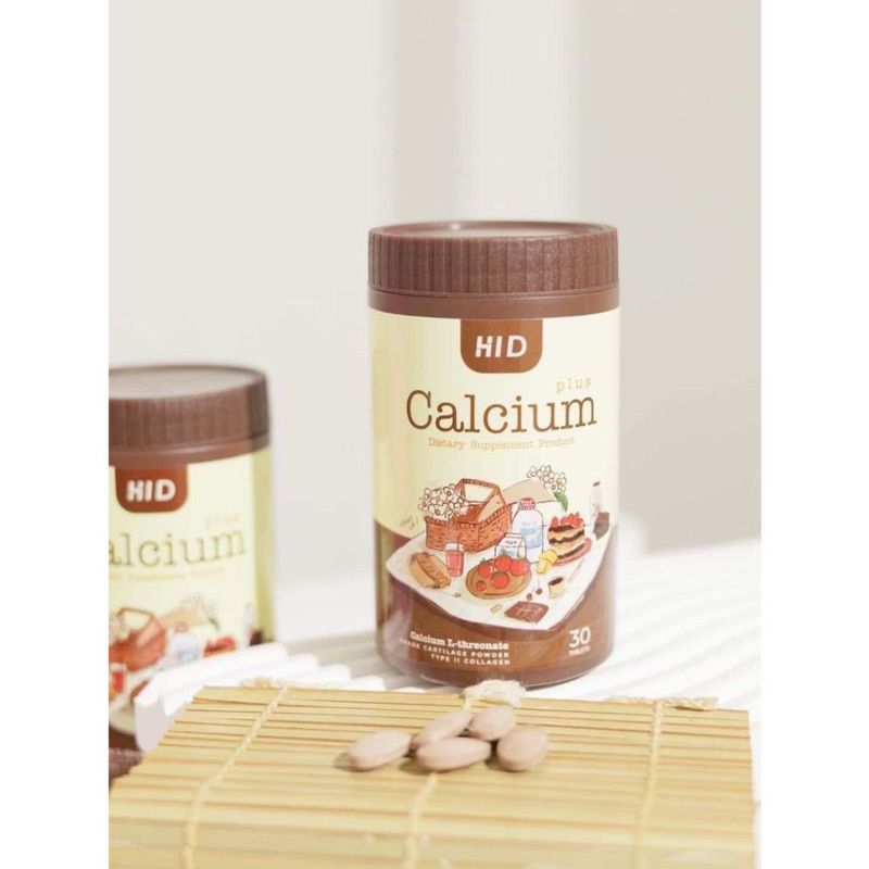 HID Calcium Plus[ไฮดี แคลเซี่ยมพลัส แคลเซียมสูงเคี้ยวสูง ] 1 กระปุกมี30 ...