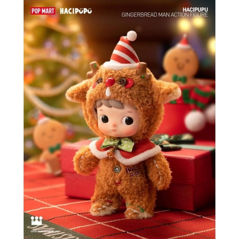 Popmart : Hachipupu gingerbread พร้อมส่ง | Shopee Thailand