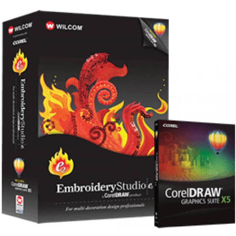 Wilcom Embroidery Studio e2 และ 2006 ฟอนต์ TH/EN 279 ตัว โปรแกรมสร้าง ...