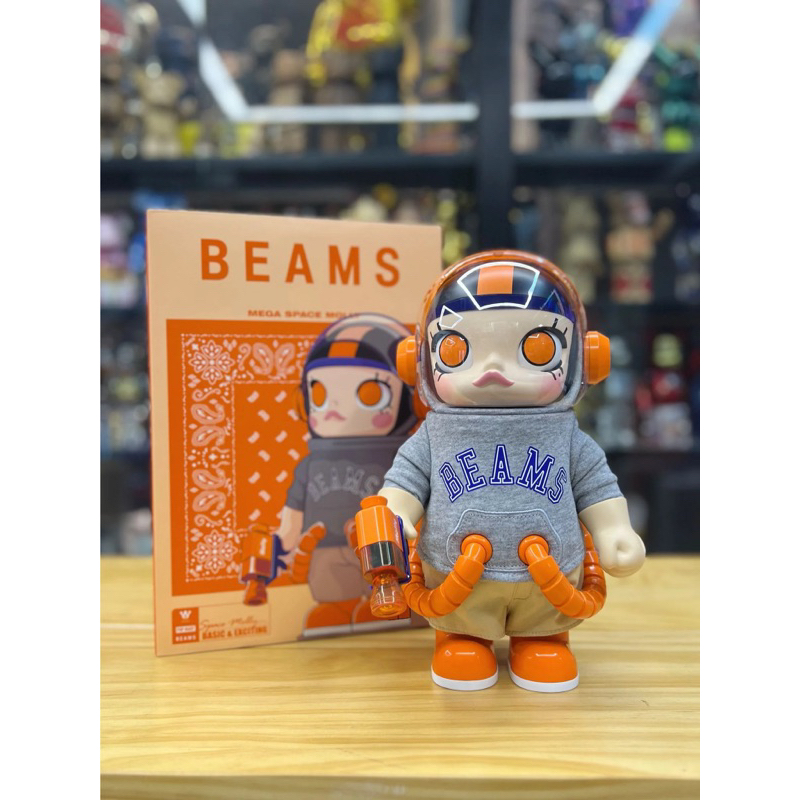 Pop Mart Space Molly Beams 400% 1000% | Shopee Thailand