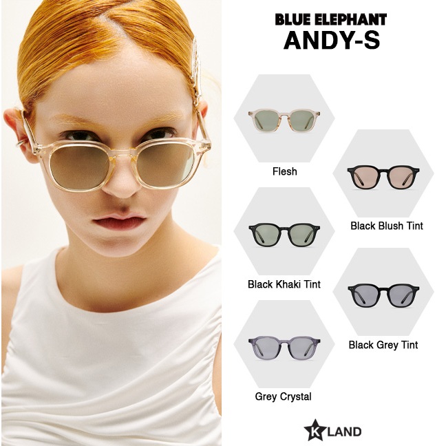 แว่นตา BLUE ELEPHANT ANDY-S แว่นกันแดด (BLU23SU0001U) | Shopee Thailand