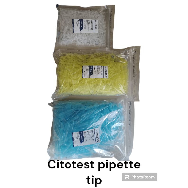Citotest pipette blue, yellow, white tip. | Shopee Thailand