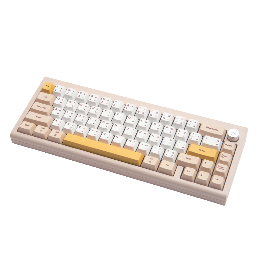 คีย์บอร์ด LOGA 65AL : Vanilla caramel biscuits edition Mechanical ...